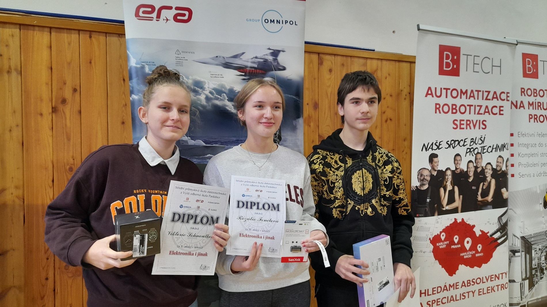 ERA a.s. - ERA has subsidized a competition for students to motivate ...