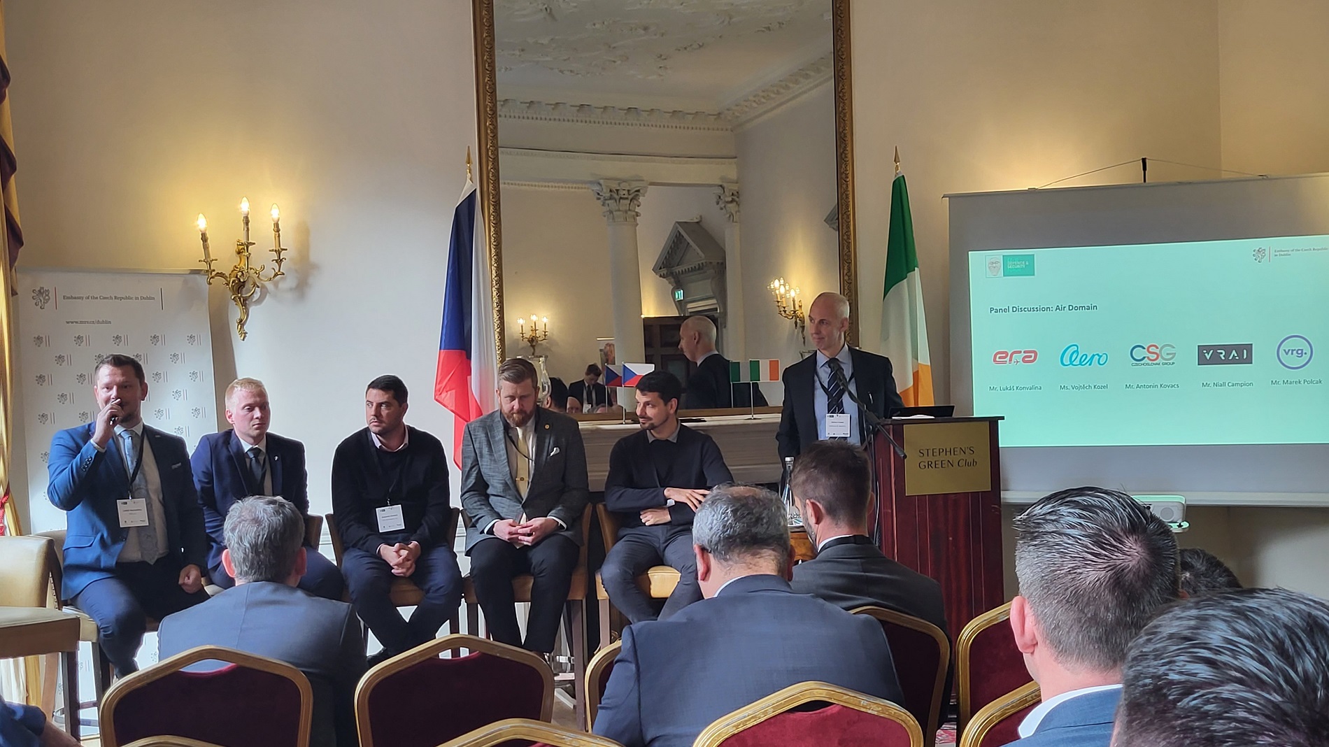 ERA a.s. - ERA took part in the Czech - Irish Security and Defence ...