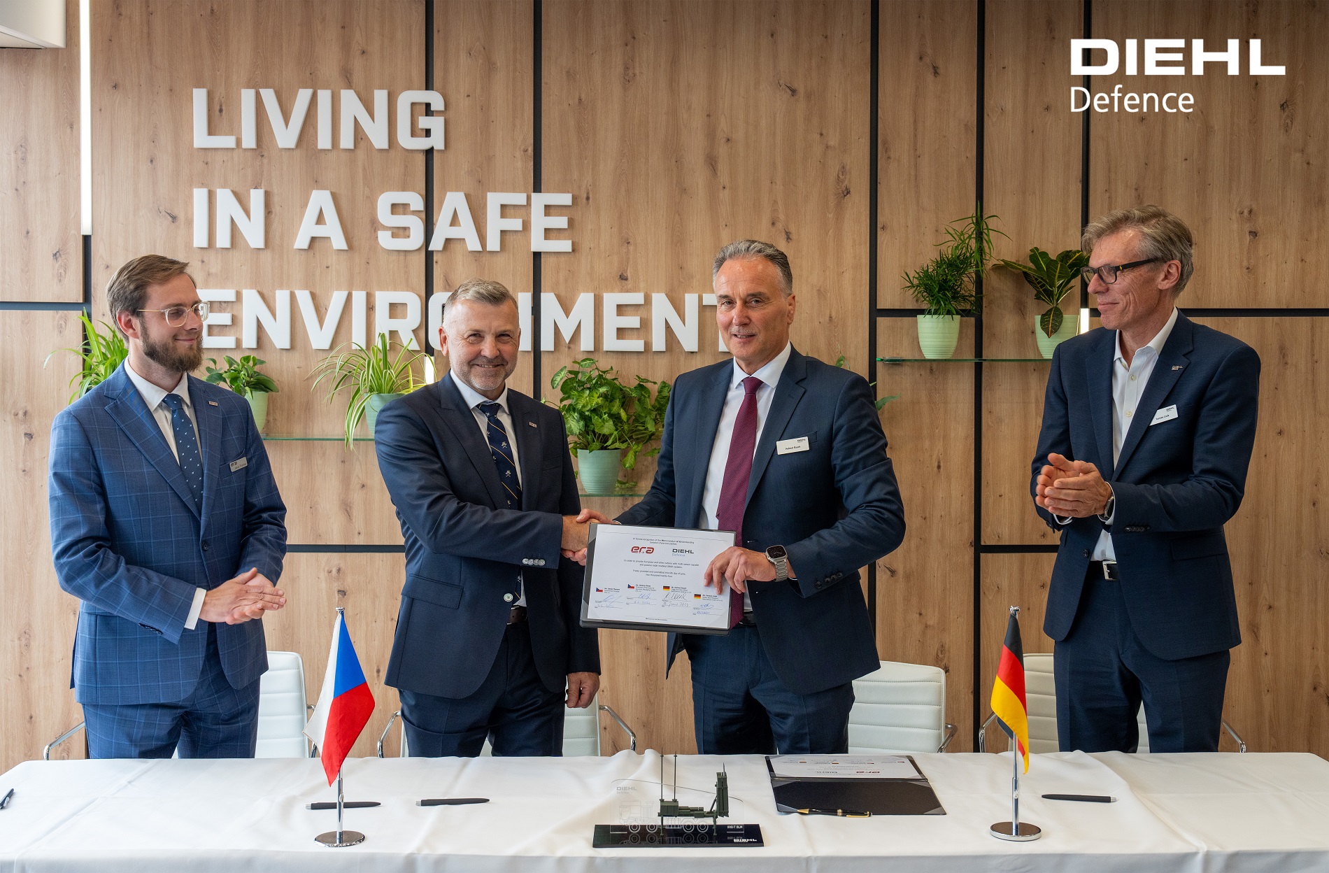 ERA a.s. - ERA will cooperate with Diehl Defence on passive ...